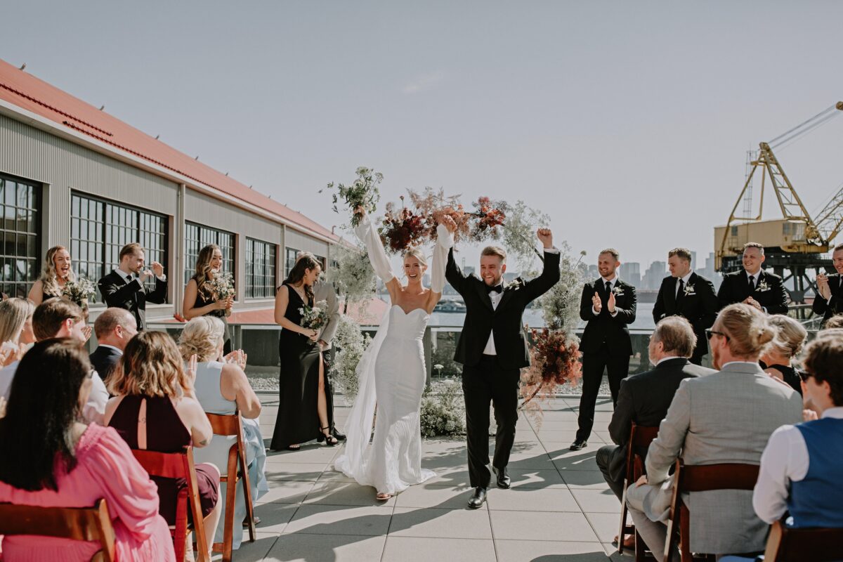 An Urban Summer Wedding At The Wallace Venue